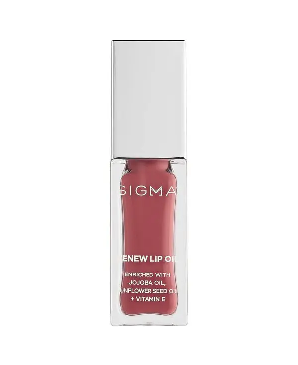 SIGMA BEAUTY Renew Lip Oil - All Heart (berry Mauve Sheen)