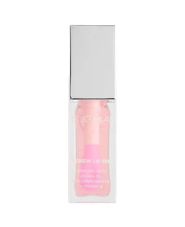 SIGMA BEAUTY Renew Lip Oil - Hush (clear Pink Sheen)