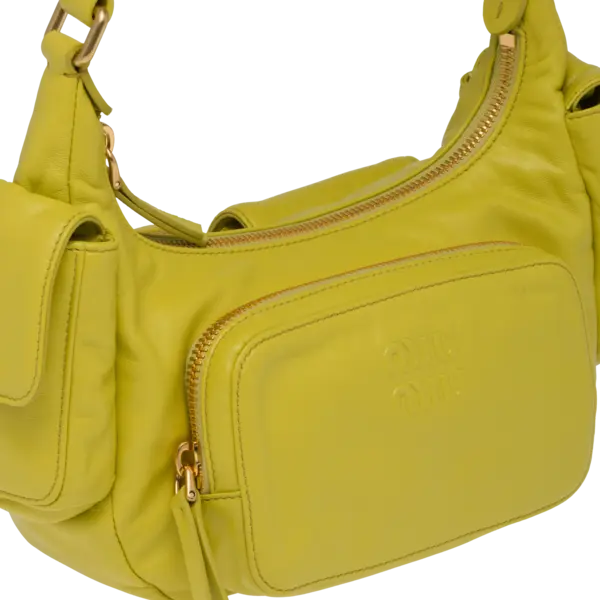 Miu Miu Nappa Leather Pocket Bag