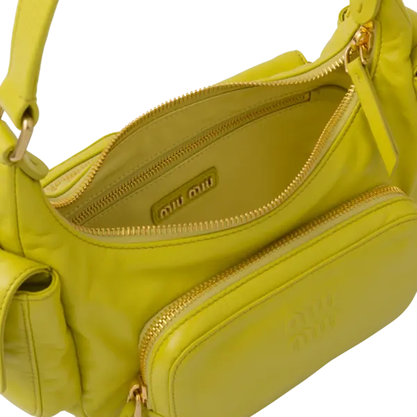 Miu Miu Nappa Leather Pocket Bag
