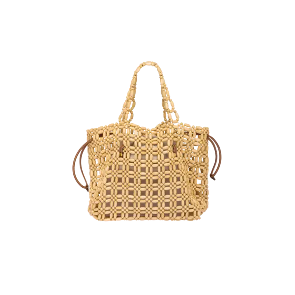 Miu Miu Wood Bead Handbag