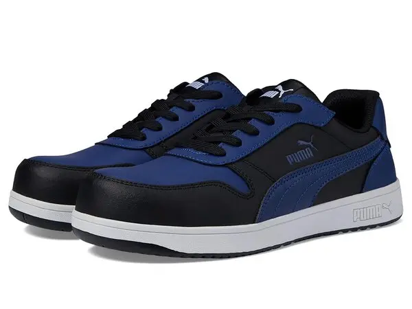 PUMA SAFETY Frontcourt Leather Low Astm Sd Shoes - Blue