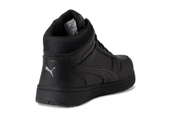PUMA SAFETY Frontcourt Leather Mid Astm Eh Lace Up Shoes