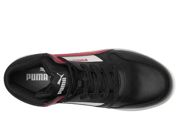 PUMA SAFETY Frontcourt Leather Mid Astm Eh Lace Up Shoes