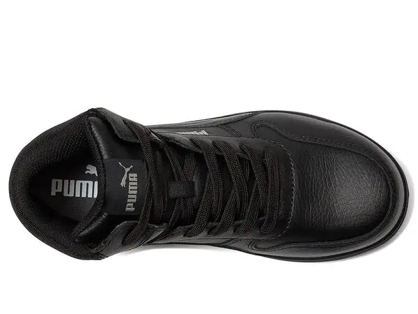 PUMA SAFETY Mid Top Leather Lace-up Work Shoes