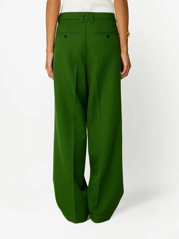 AMI Paris Wide-leg Trousers
