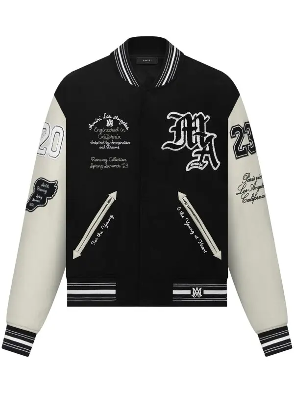 Amiri Varsity Bomber Jacket