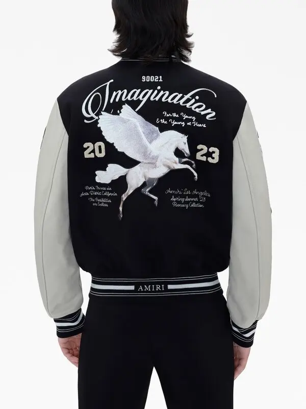 Amiri Varsity Bomber Jacket