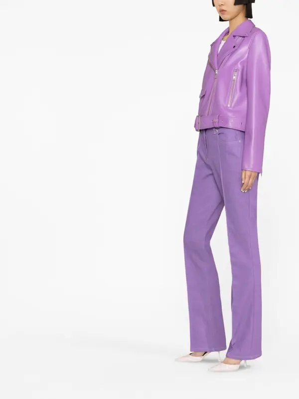STAND STUDIO Esmeralda Faux-leather Biker Jacket