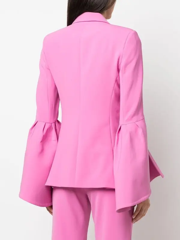 Prabal Gurung Slit-sleeve Single-breasted Blazer - Pink