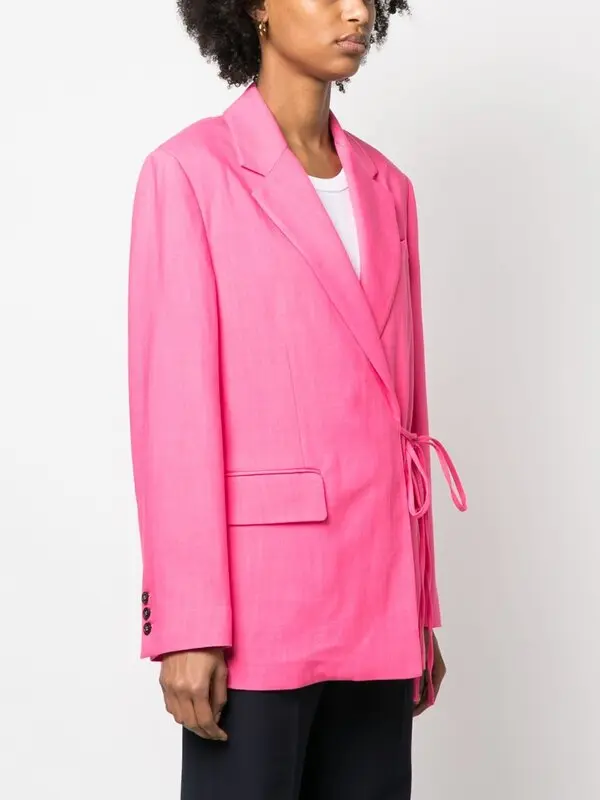MSGM Wrap Blazer - Pink