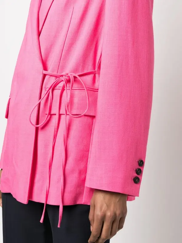 MSGM Wrap Blazer - Pink