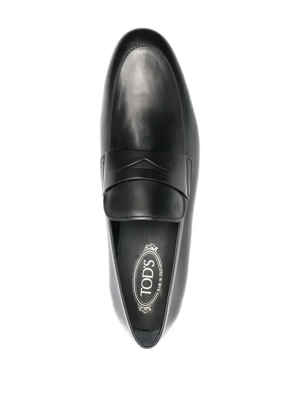 TOD'S Leather Slip-on Loafers
