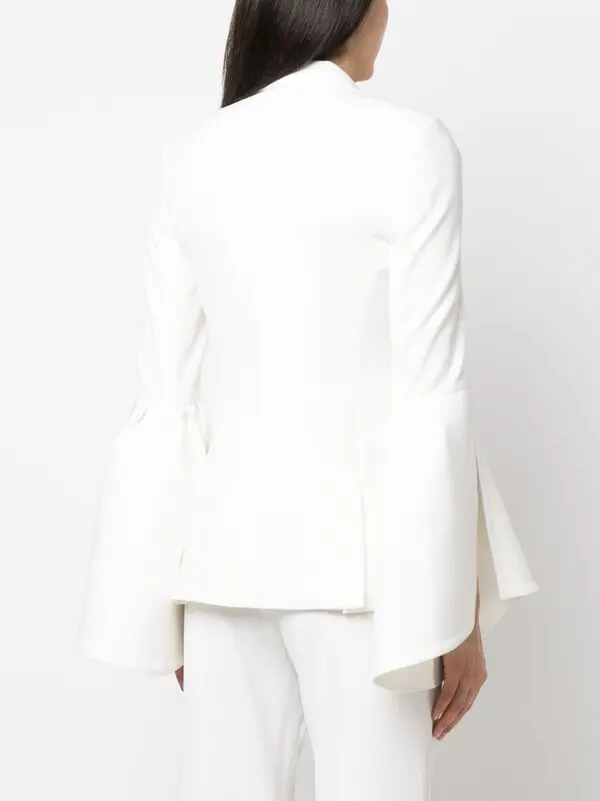 Prabal Gurung Slit-sleeve Blazer - White