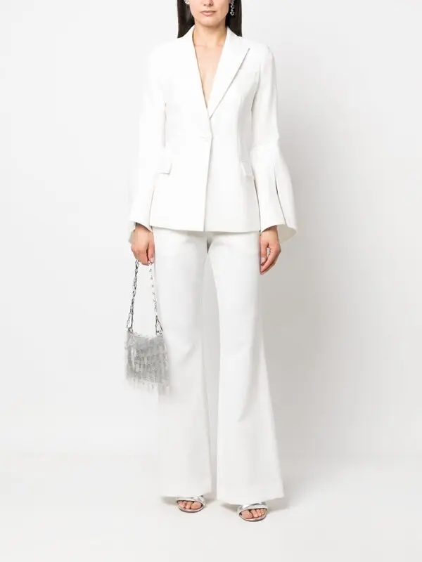 Prabal Gurung High-waisted Flared Trousers