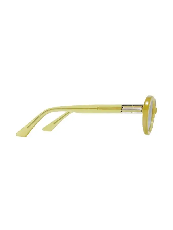 GENTLE MONSTER Transparent Oval Sunglasses