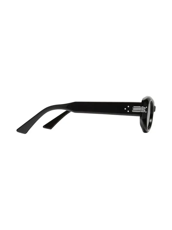 GENTLE MONSTER Oval-frame Logo-engraved Sunglasses