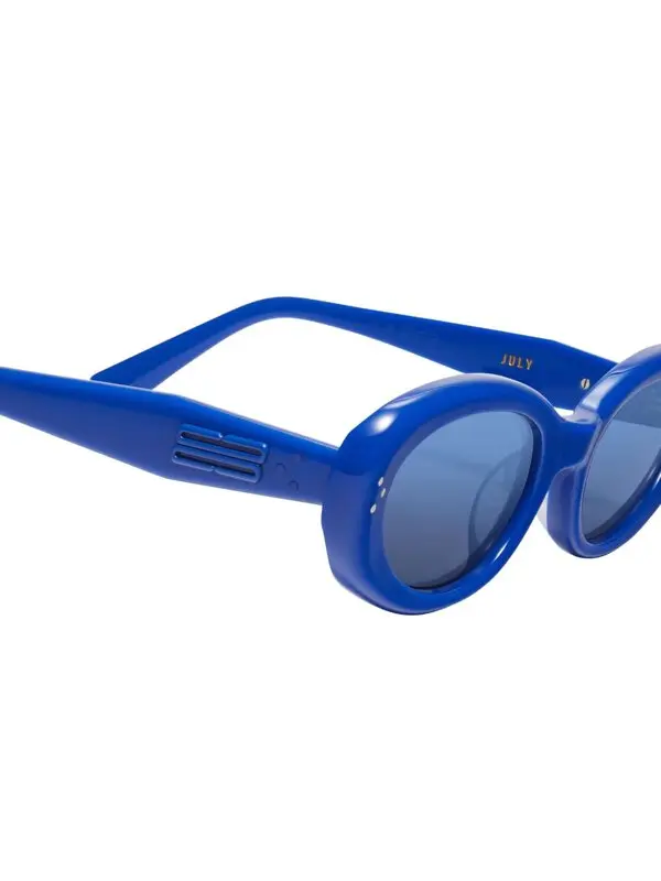 Gentle Monster July Tinted Sunglasses In Blue - 18% Off | Editorialist