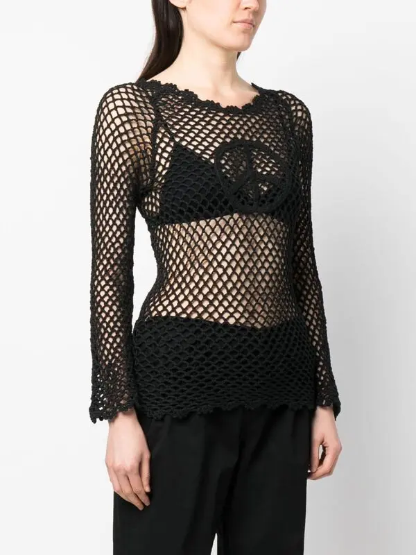 ERL Fisherman's Knit Cotton Top