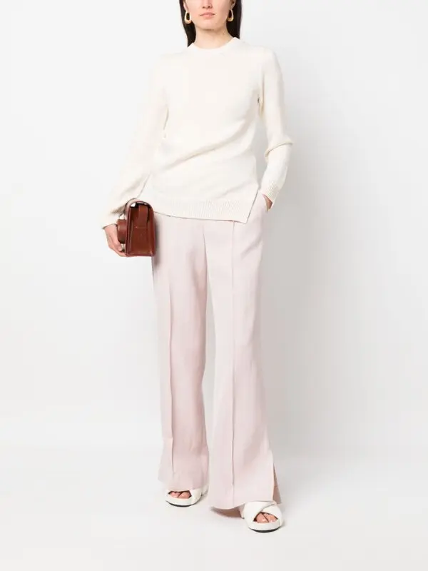 JIL SANDER Fine-knit Long-sleeve Jumper - Neutrals