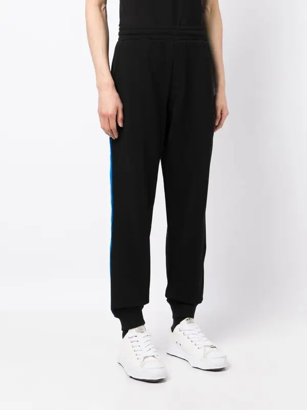 Helmut Lang Logo-embroidered Cotton Track Pants