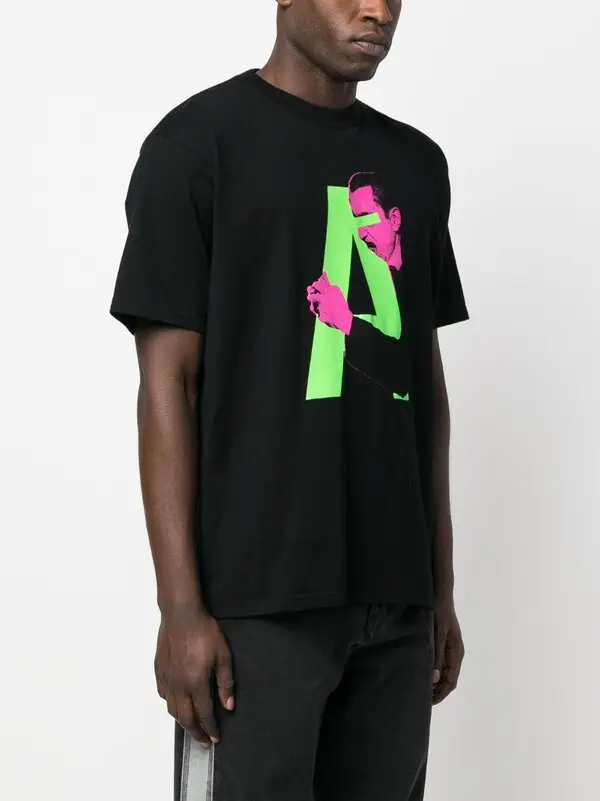 Undercoverism Graphic-Print Cotton T-Shirt In Black - 39% Off