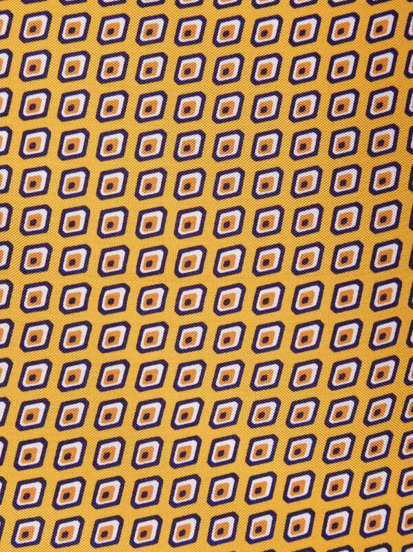 Church's Graphic-print Silk Pocket Square