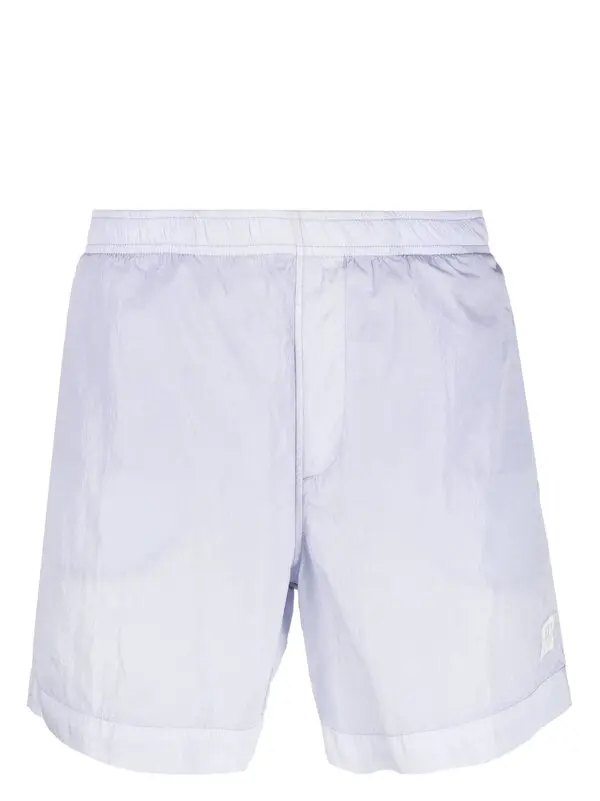 C.P. COMPANY Logo-patch Swim Shorts - Purple