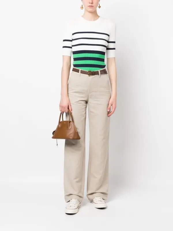 A.p.c. High-waist Wide-leg Trousers