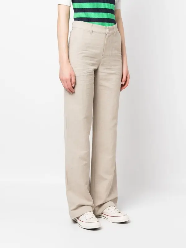 A.p.c. High-waist Wide-leg Trousers