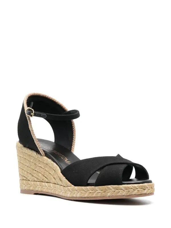 STUART WEITZMAN Mirela Espadrille Wedge Sandals