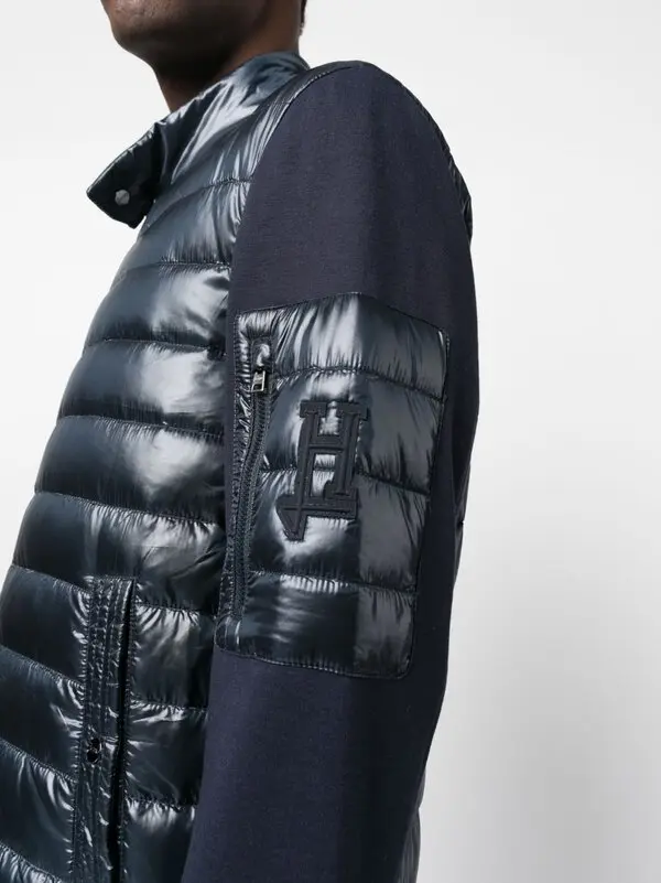 Herno Padded-panel Zipped Jacket - Blue