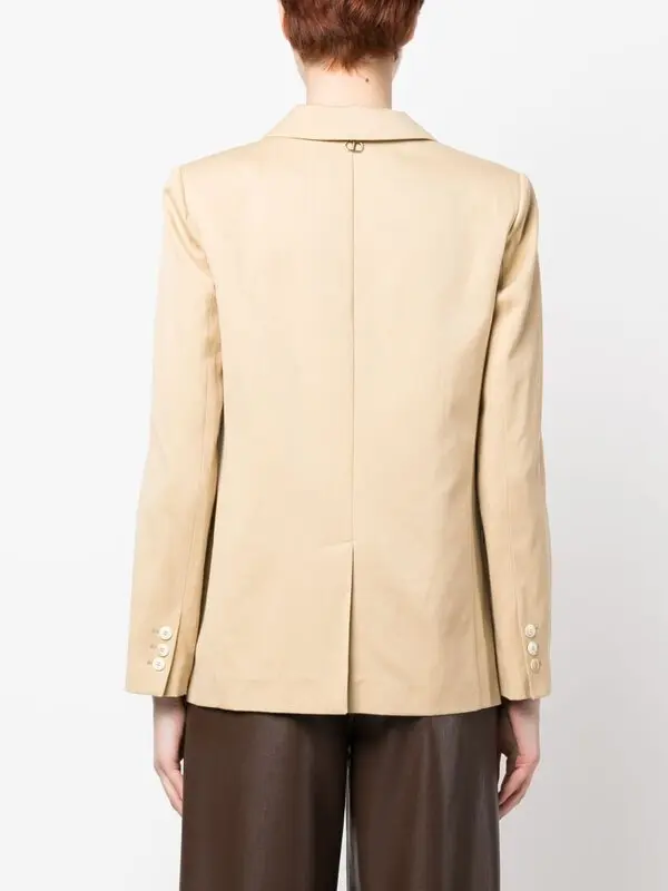 TWINSET Single-breasted Tailored Blazer - Neutrals
