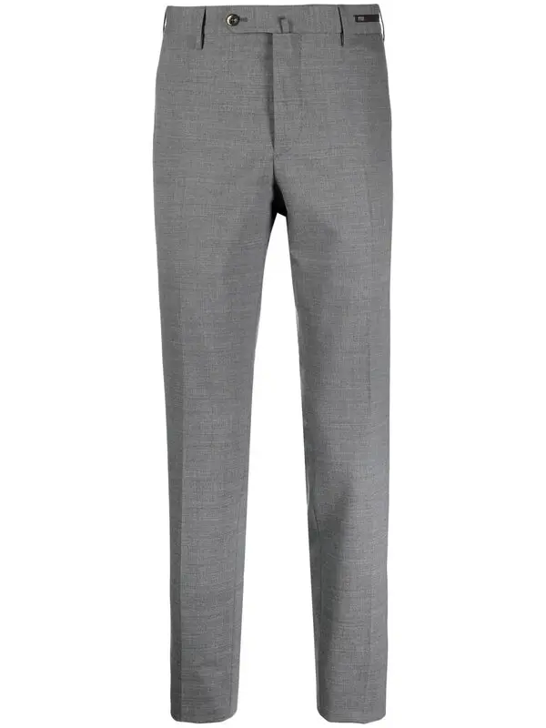 PT TORINO Logo-patch Tailored Trousers