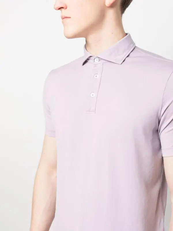 Altea Short-sleeve Polo Shirt - Purple