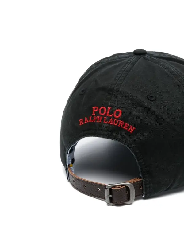 Polo Ralph Lauren Logo-embroidered Baseball Cap - Black