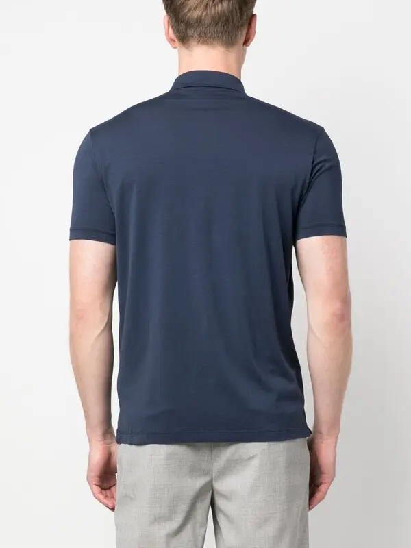Altea Short-sleeve Polo Shirt - Blue