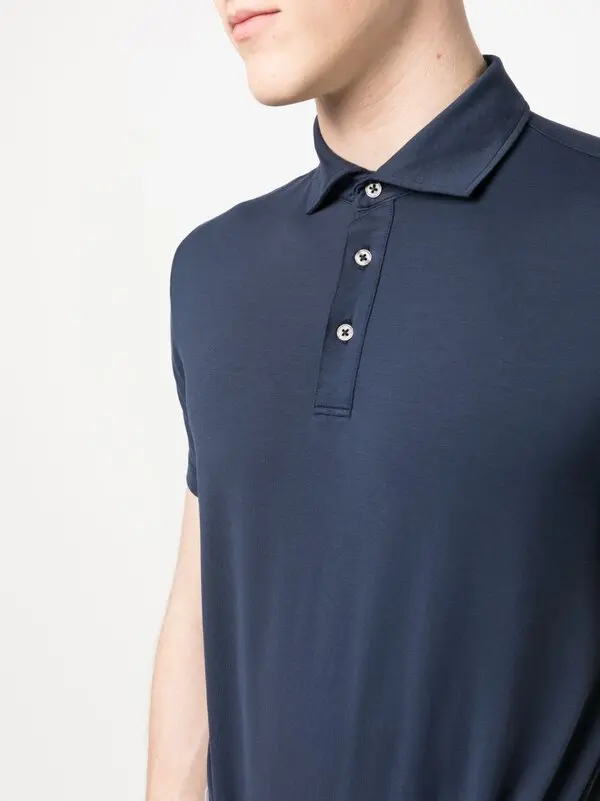 Altea Short-sleeve Polo Shirt - Blue