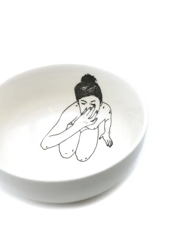 POLSPOTTEN Undressed Bowls Set Of Four