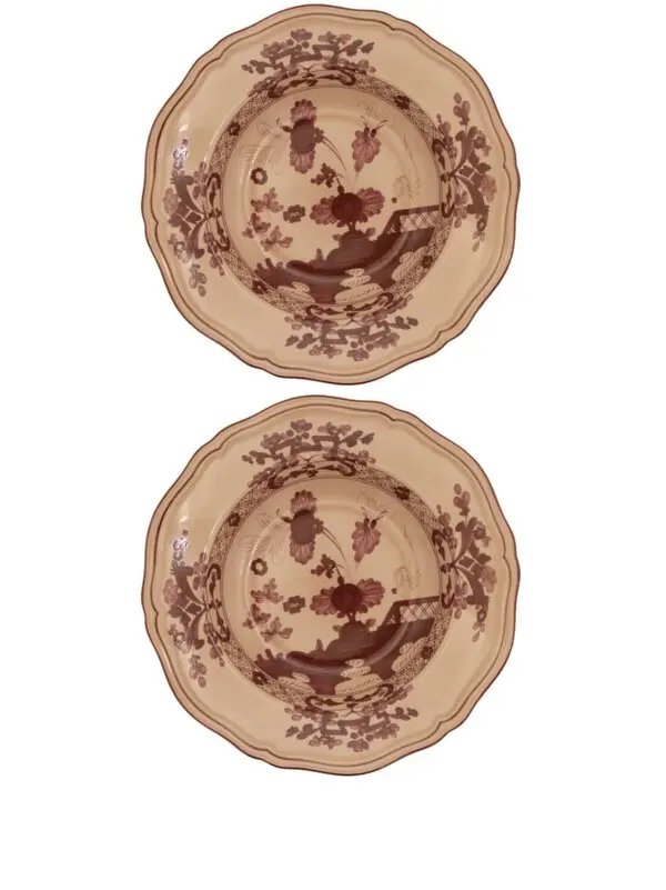 GINORI 1735 Oriente Italiano Charger Plate - Neutrals