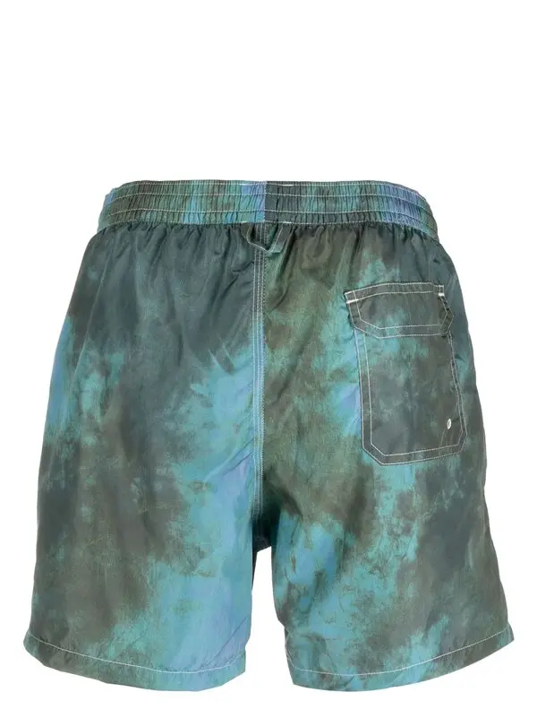 Altea Tie-dye Effect Drawstring Shorts