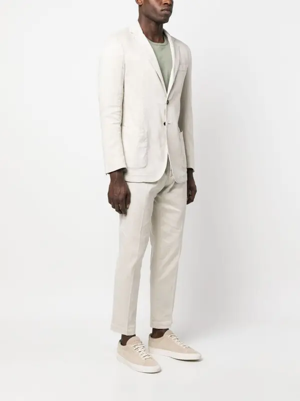 DELL'OGLIO Single-breasted Suit Set - Neutrals