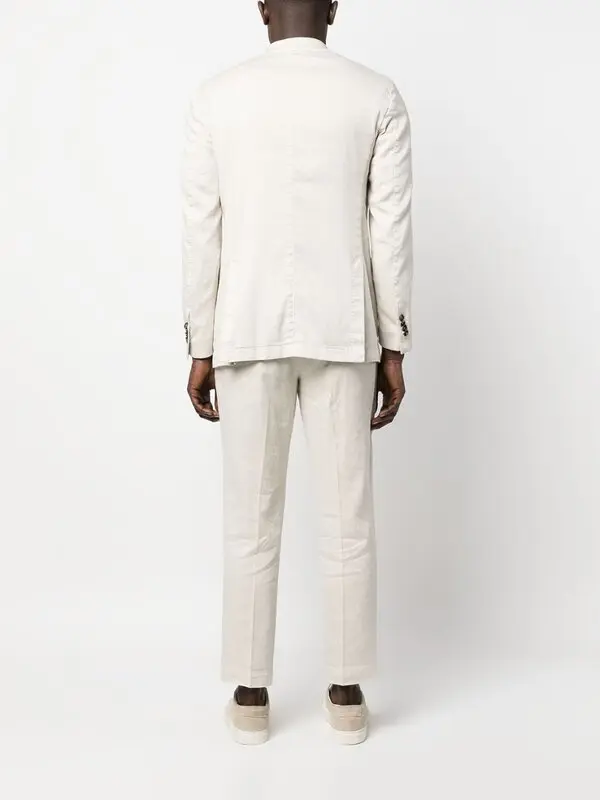 DELL'OGLIO Single-breasted Suit Set - Neutrals