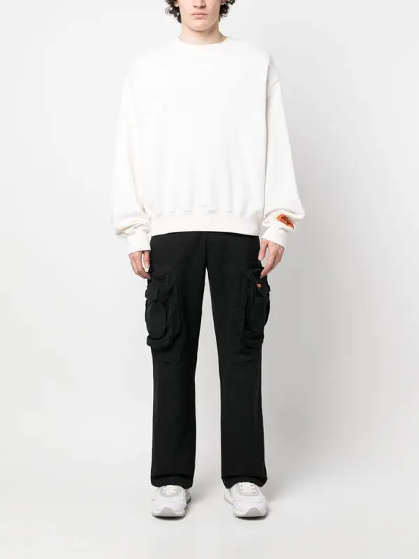 Heron Preston Straight-leg Multiple-pocket Trousers