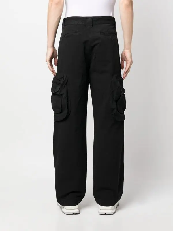 Heron Preston Straight-leg Multiple-pocket Trousers