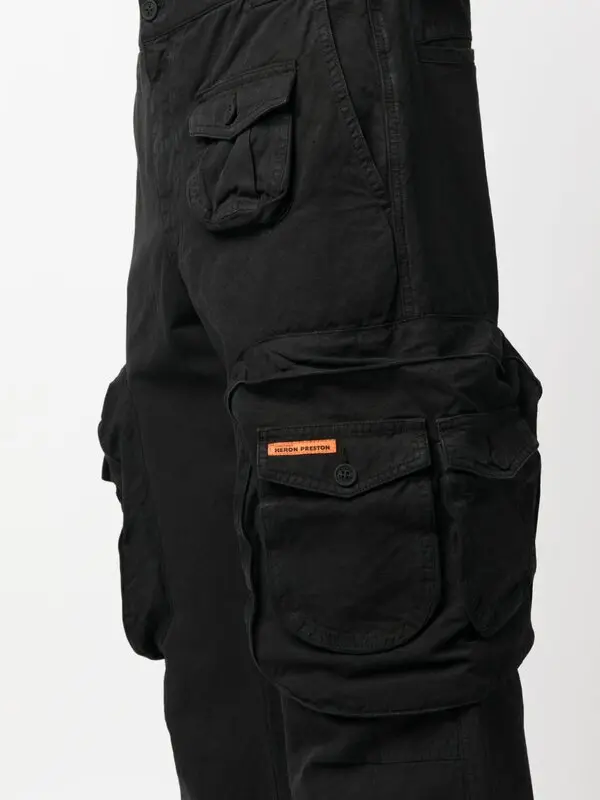 Heron Preston Straight-leg Multiple-pocket Trousers