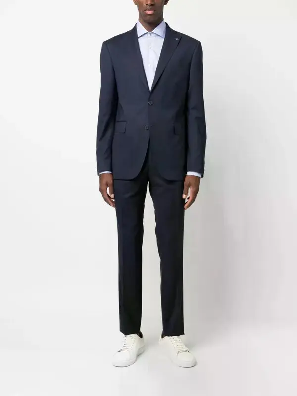 BARBA NAPOLI Button Shirt - Blue