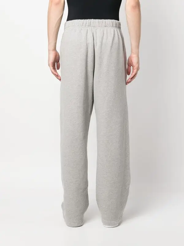 LES TIEN Drawstring-fastening Waist Trousers - Grey