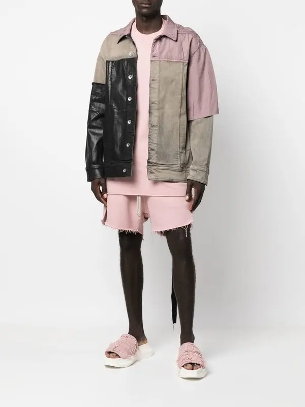 Rick Owens Jumbo Worker Patchwork Jacket