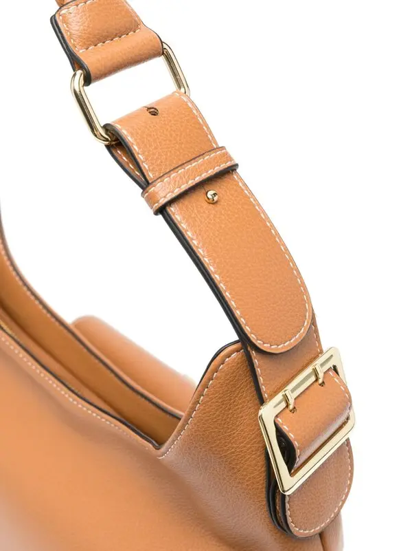 Moschino Logo Plaque Shoulder Bag